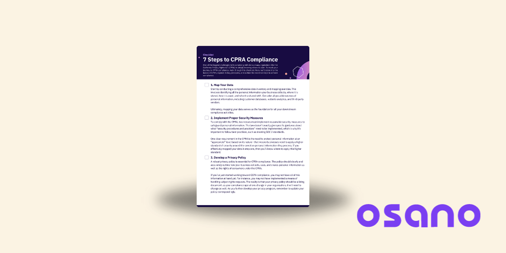 Data Privacy Laws: What You Need to Know in 2025 | Osano