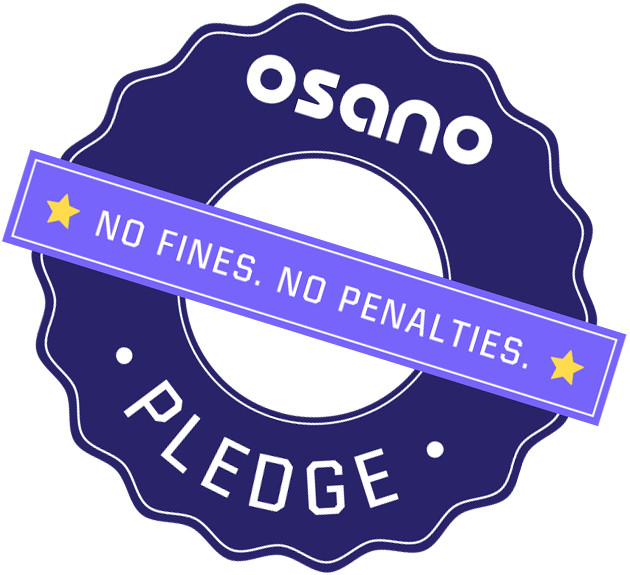 No Fines, No Penalties - Our Pledge To You | Osano