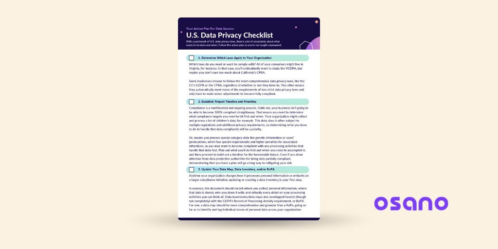 U.S. Data Privacy Laws: A Guide to the 2026 Landscape | Osano