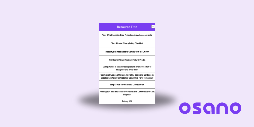 What Is a DPA? GDPR Data Processing Agreement Basics | Osano