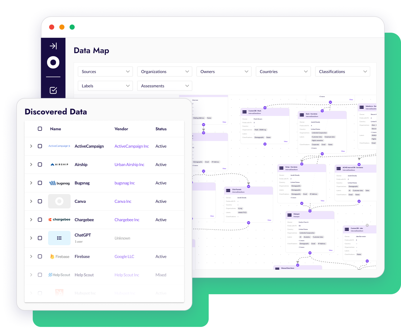 Data Mapping by Osano | Privacy Data Mapping Software | Osano