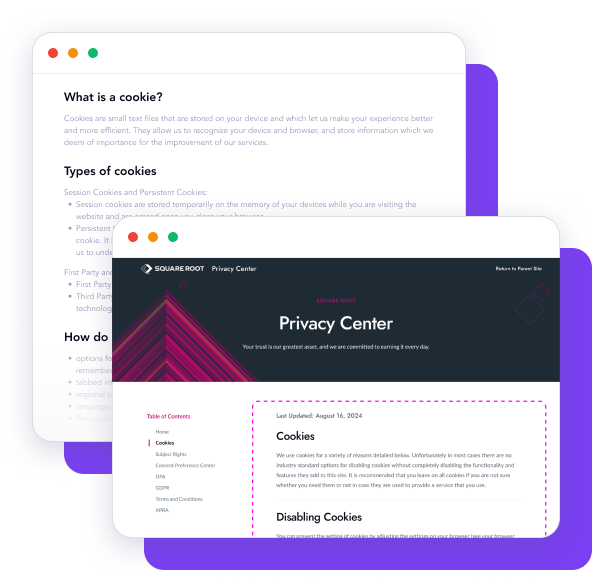 Privacy & Legal Templates | Do Not Sell/Share, Cookie Policy, And More ...