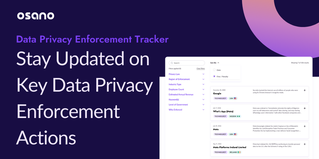Data Privacy Fines and Penalties Tracker | GDPR Fines, CCPA Fines | Osano