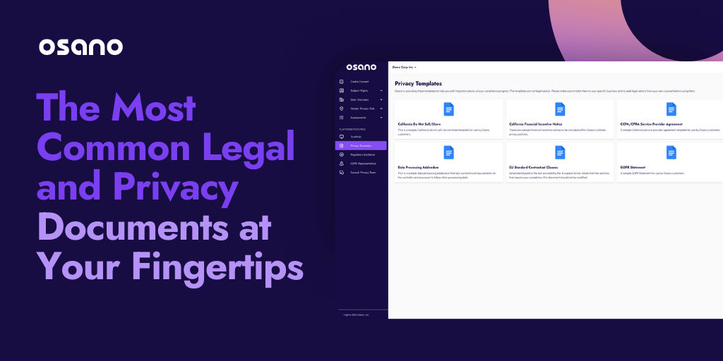 Privacy & Legal Templates | Do Not Sell/Share, Cookie Policy, And More ...